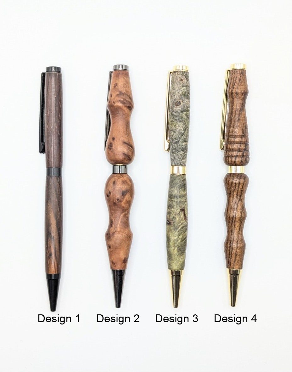Hand Turned Wooden Twist Pens – Woodwork By Dagan